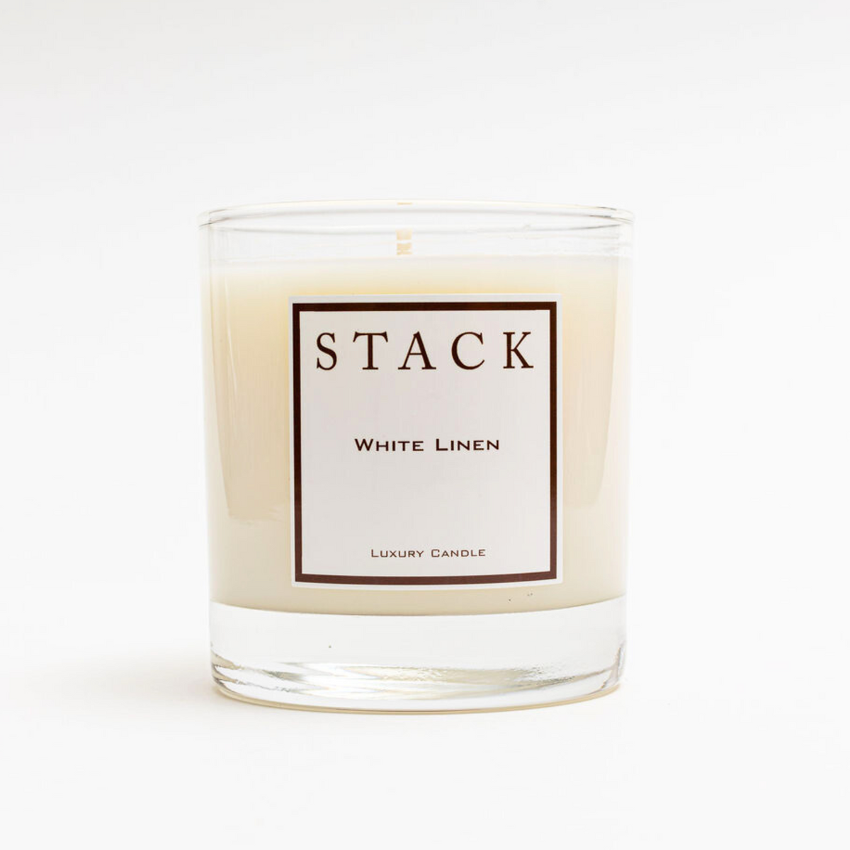 White Linen Candle – STACK Candles
